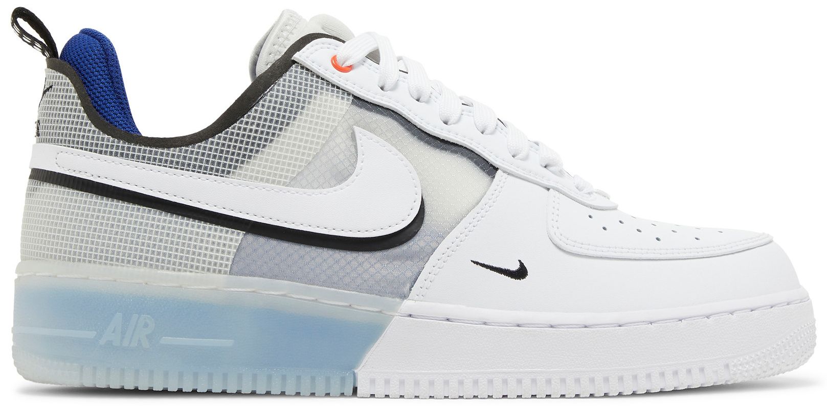 Buy Nike Air Force 1 React 'White Light Photo Blue' - DH7615 101 | GOAT