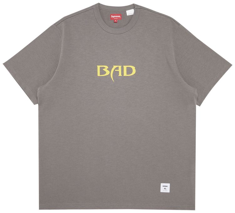 Buy Supreme Bad Short-Sleeve Top 'Grey' - SS22KN69 GREY | GOAT