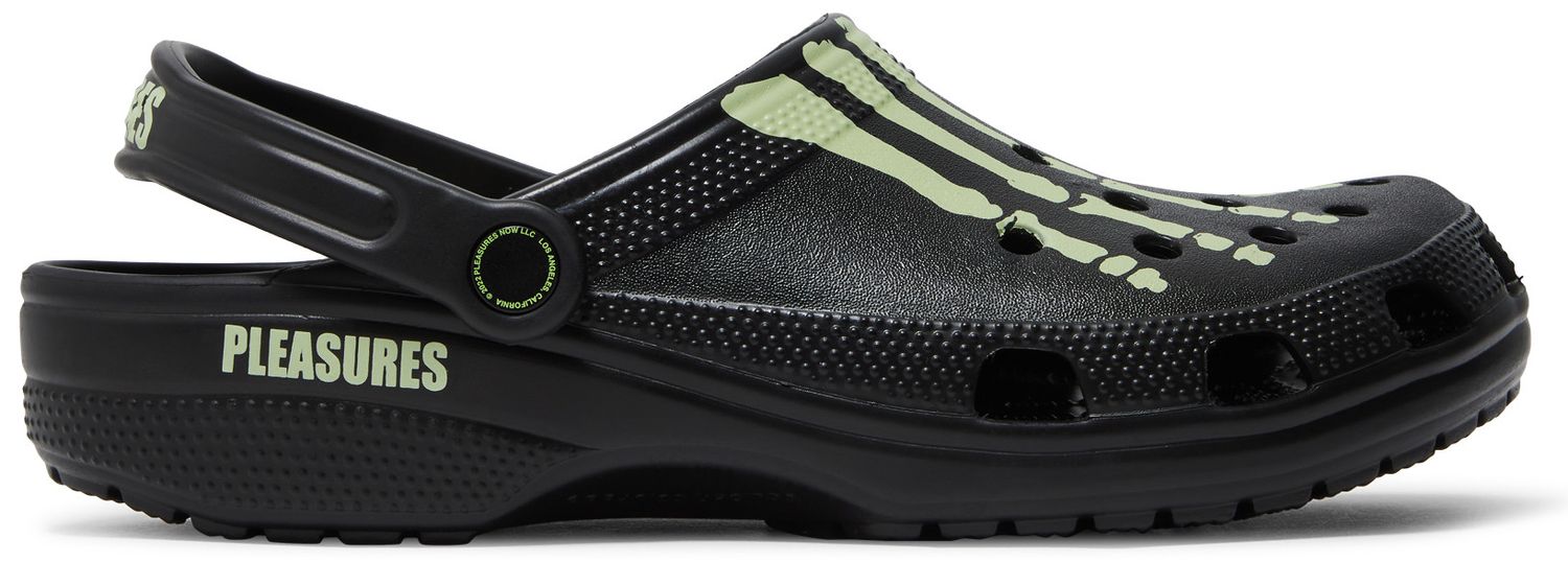 Buy Pleasures x Crocs Classic Clog 'Skeleton - Glow in the Dark ...