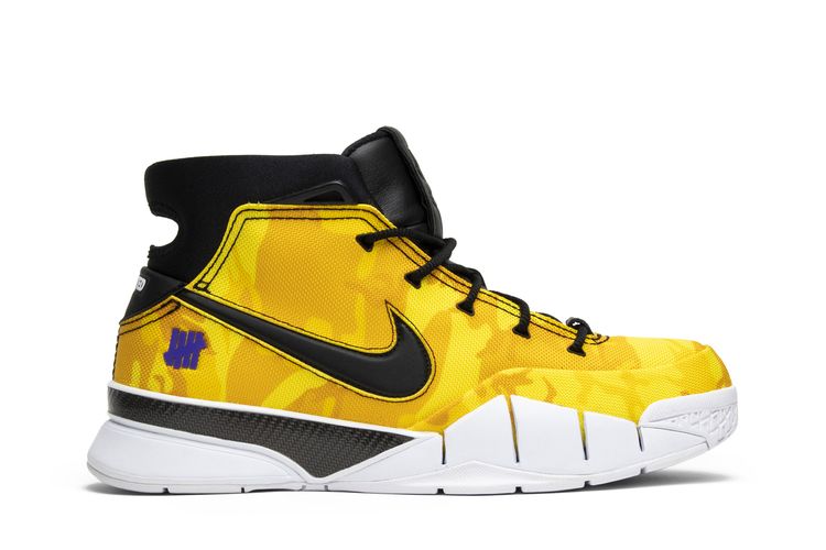 Buy Undefeated x Nike Zoom Kobe 1 Protro 'Yellow Camo' - BV1207 901 | GOAT