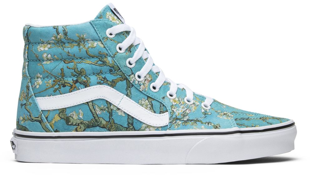 Buy Vincent Van Gogh x Vans Sk8-Hi 'Almond Blossom' - VN0A38GEUBL | GOAT