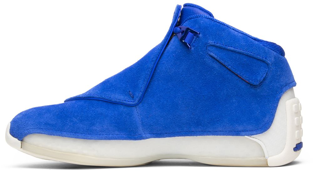Buy Air Jordan 18 Retro 'Blue Suede' - AA2494 401 | GOAT