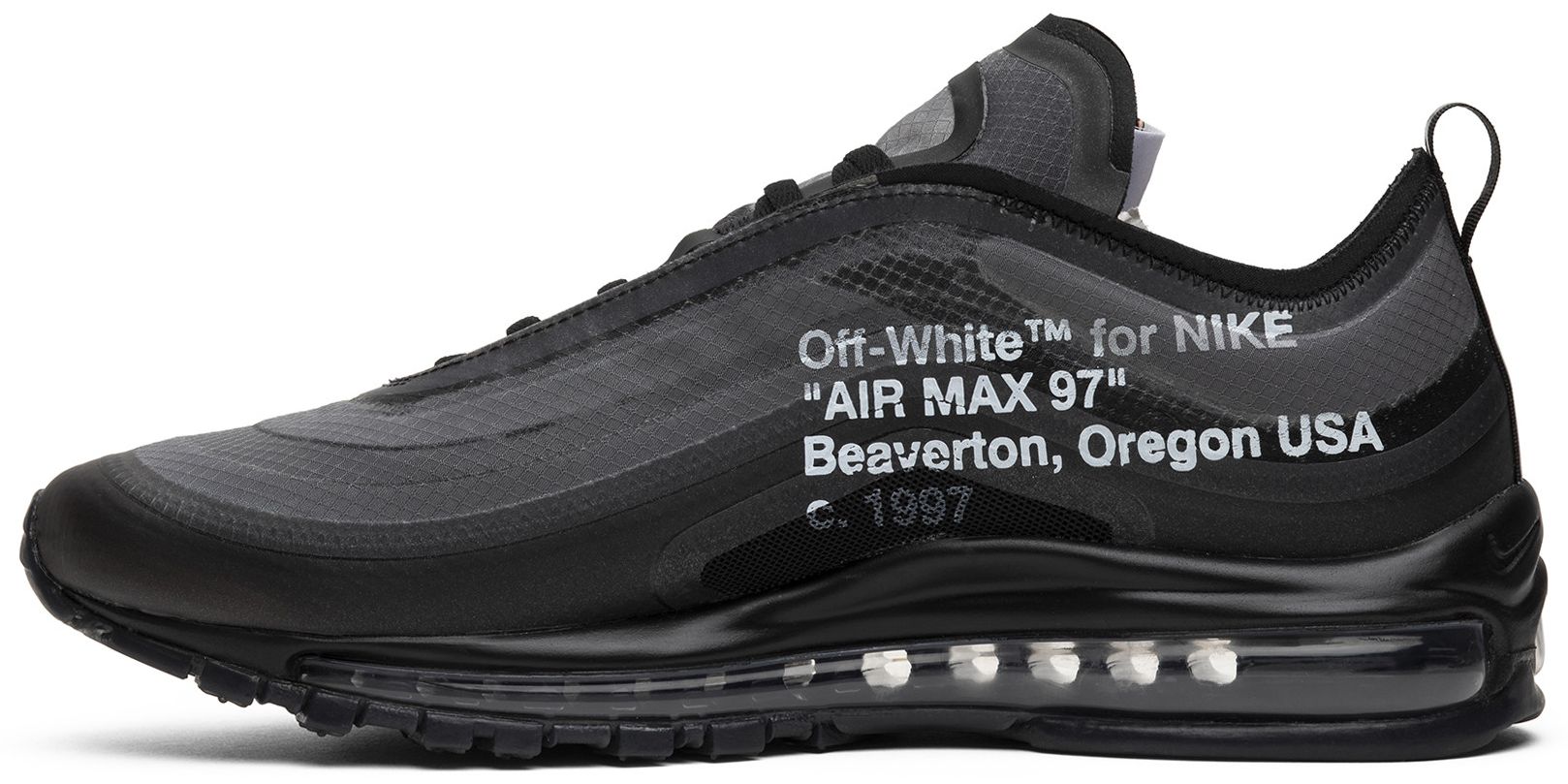 Buy Off-White x Nike Air Max 97 'Black' - AJ4585 001 | GOAT