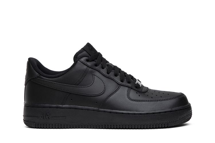 Buy Nike Air Force 1 '07 'Black' - 315122 001 | GOAT