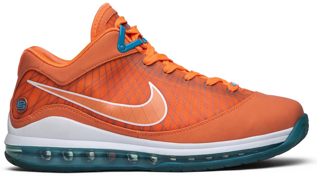 Buy Nike Air Max LeBron 7 Low 'Miami Dolphins' Sample - SU10 MNBSKT 813 ...