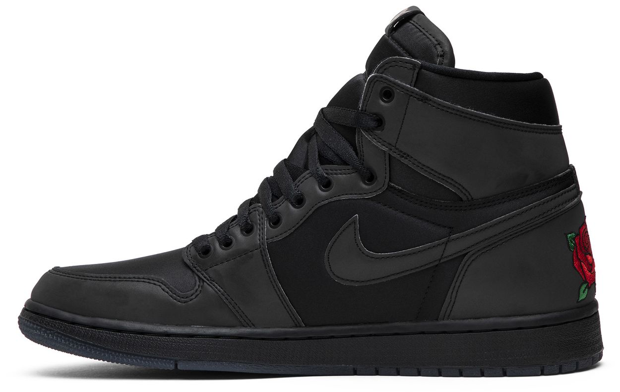 Buy Rox Brown x Wmns Air Jordan 1 Retro High OG 'Black' - BV1576 001 | GOAT