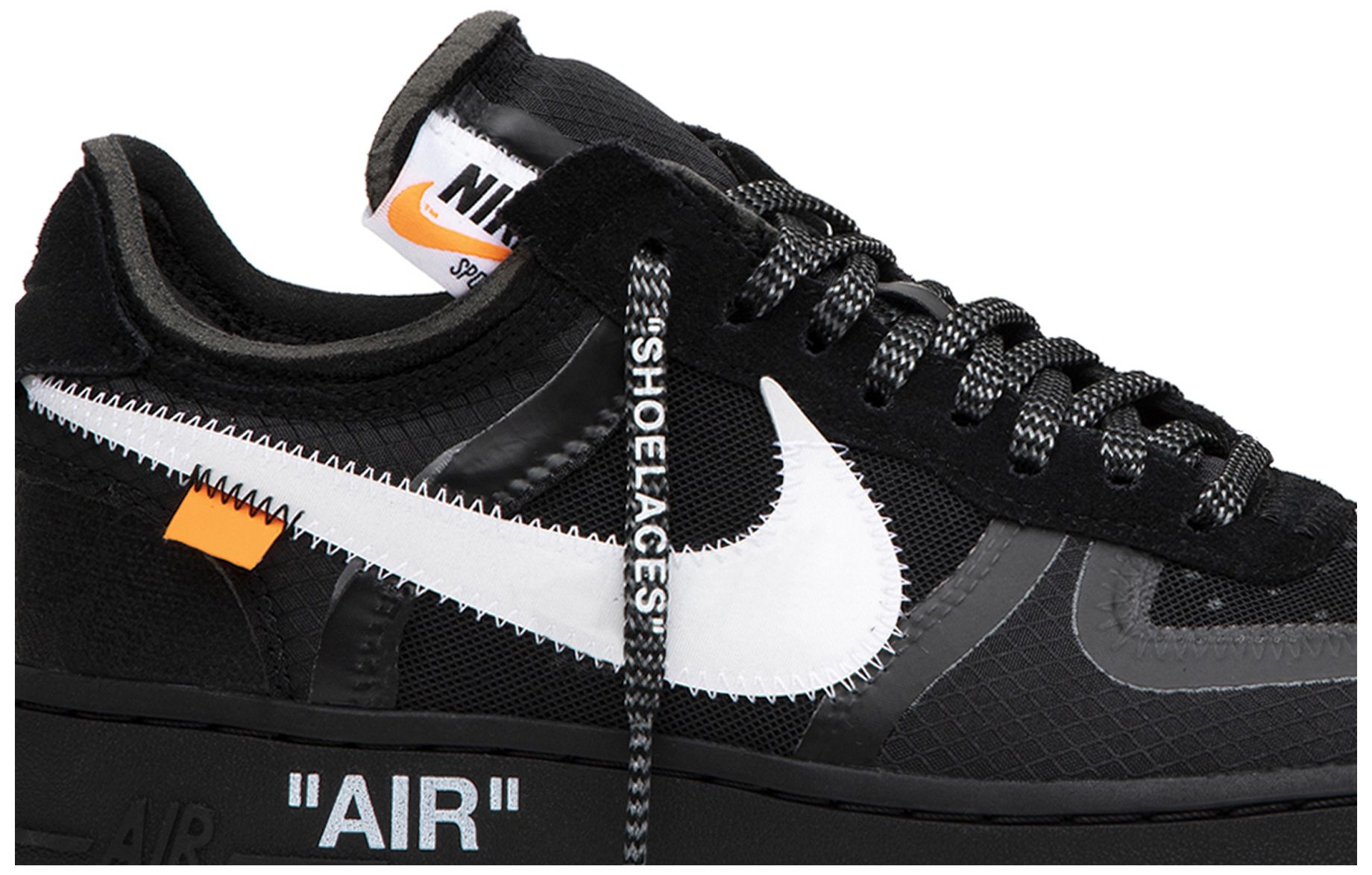 Buy Off-White x Nike Air Force 1 Low 'Black' - AO4606 001 | GOAT