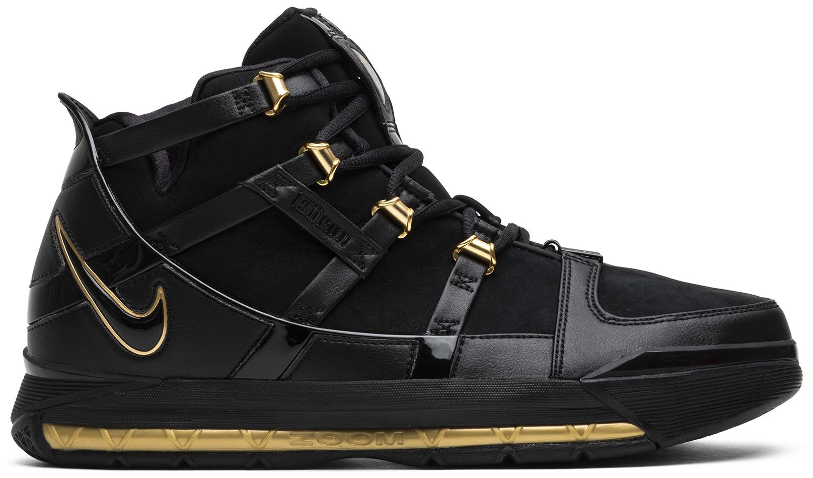 Buy Nike Zoom LeBron 3 Retro 'Metallic Gold' 2018 - AO2434 001 | GOAT