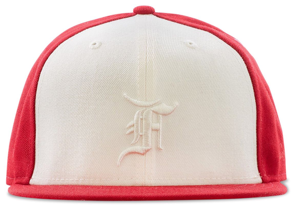 Buy Fear of God Essentials x New Era 59Fifty Fitted Cap 'Red/White ...
