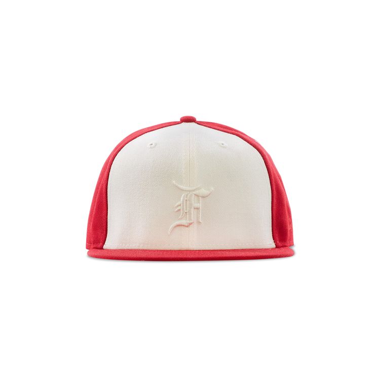 Buy Fear of God Essentials x New Era 59Fifty Fitted Cap 'Red/White ...