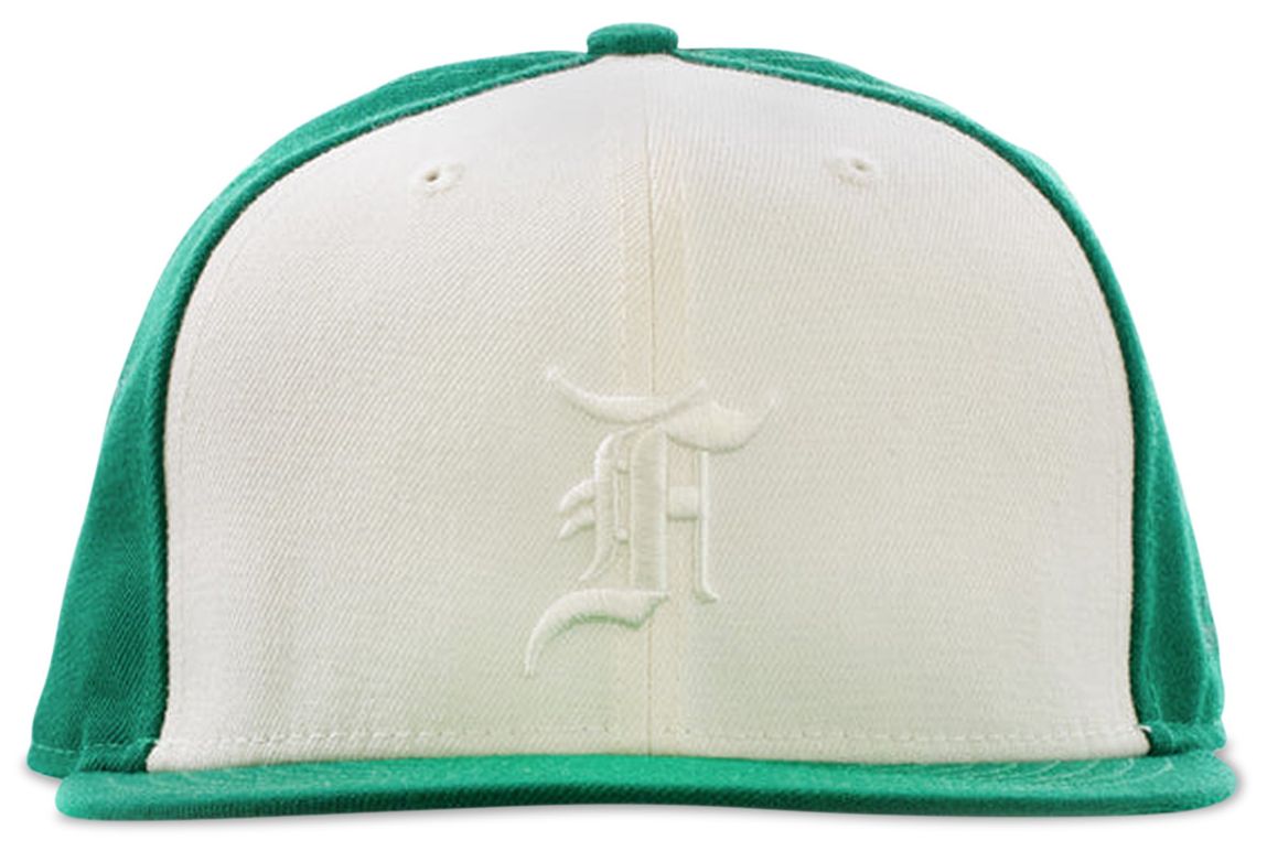 Buy Fear of God Essentials x New Era 59Fifty Fitted Cap 'Green/White ...