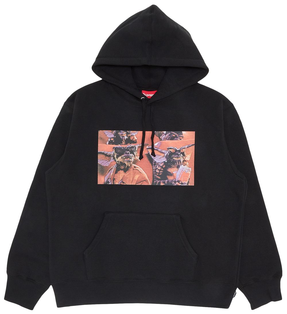 Buy Supreme Gremlins Hooded Sweatshirt 'Black' - FW22SW47 BLACK | GOAT