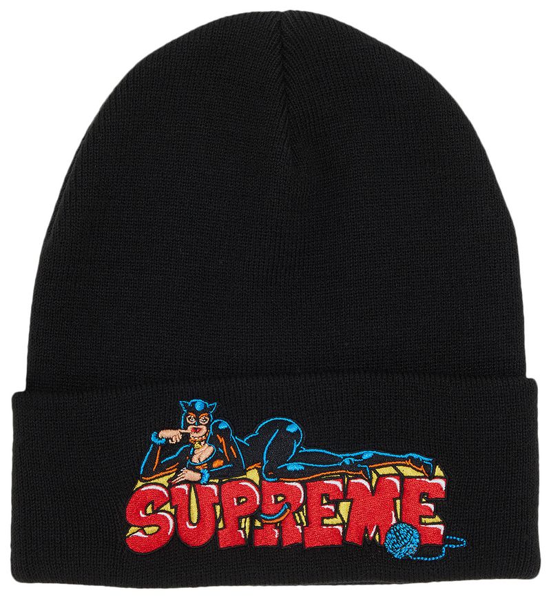 Buy Supreme Catwoman Beanie 'Black' - FW22BN66 BLACK | GOAT