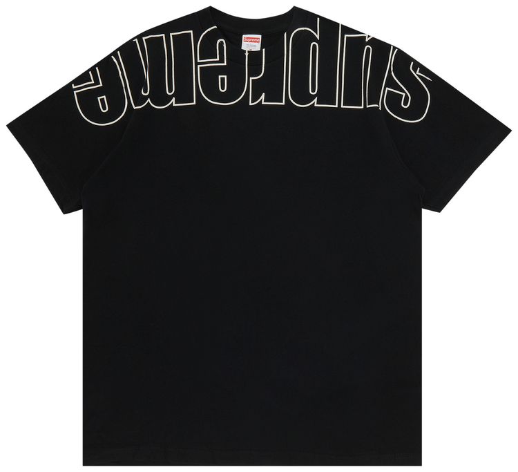 Buy Supreme Upside Down Tee 'Black' - FW22T63 BLACK | GOAT