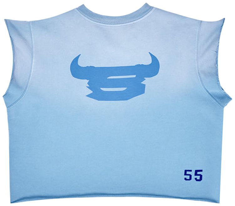 Buy Sp5der Cut Sweatshirt 'Vintage Blue' - SP5 TF SV | GOAT