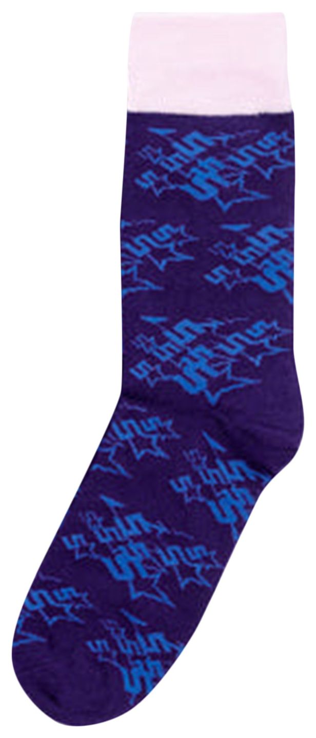 Buy Sp5der Candy Sock 'Purple/Royal' - SP5 TF CS BBSM | GOAT