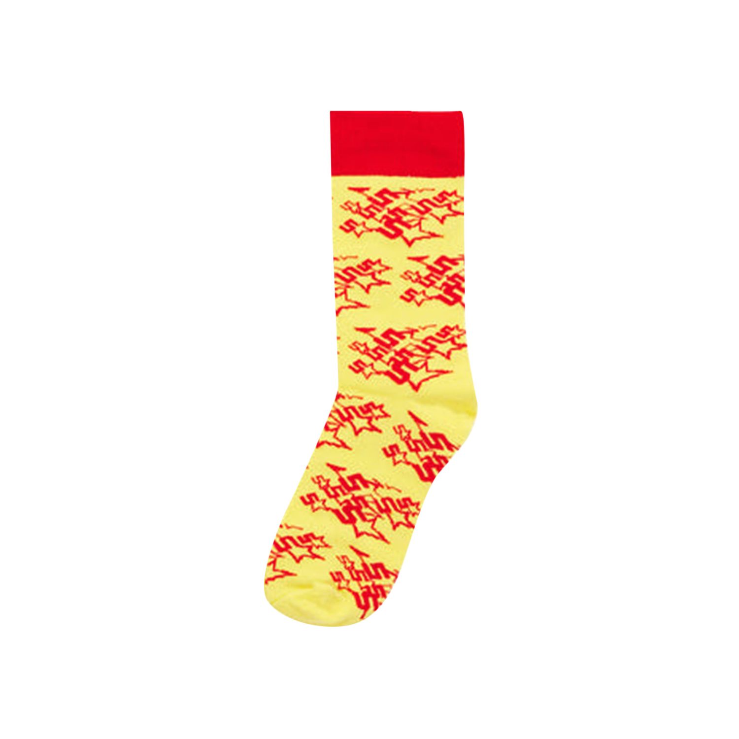 Buy Sp5der Candy Sock 'Yellow/Red' - SP5 TF CS YSM | GOAT