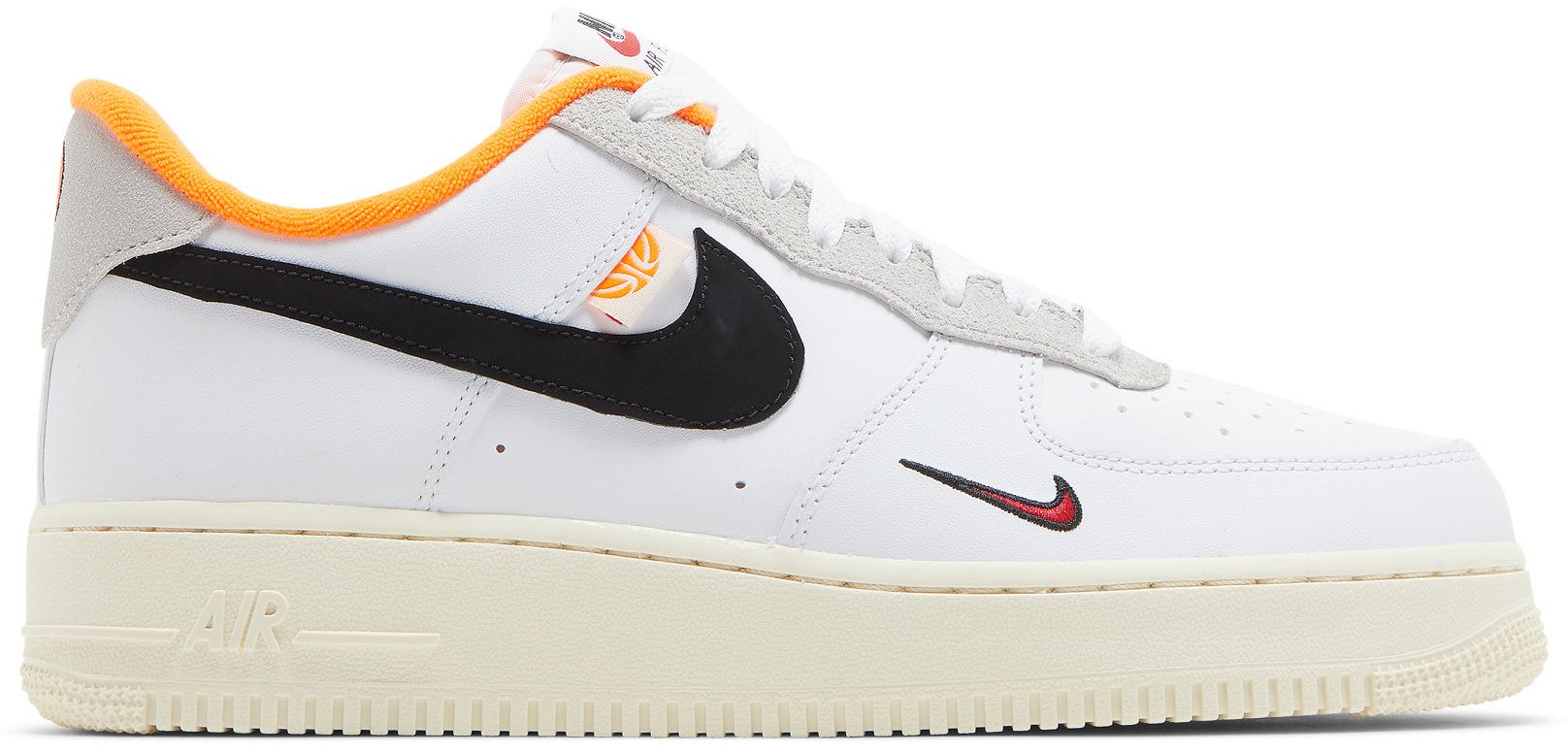 Buy Nike Air Force 1 '07 LV8 'Hoops Pack - White Total Orange' - DX3357 ...