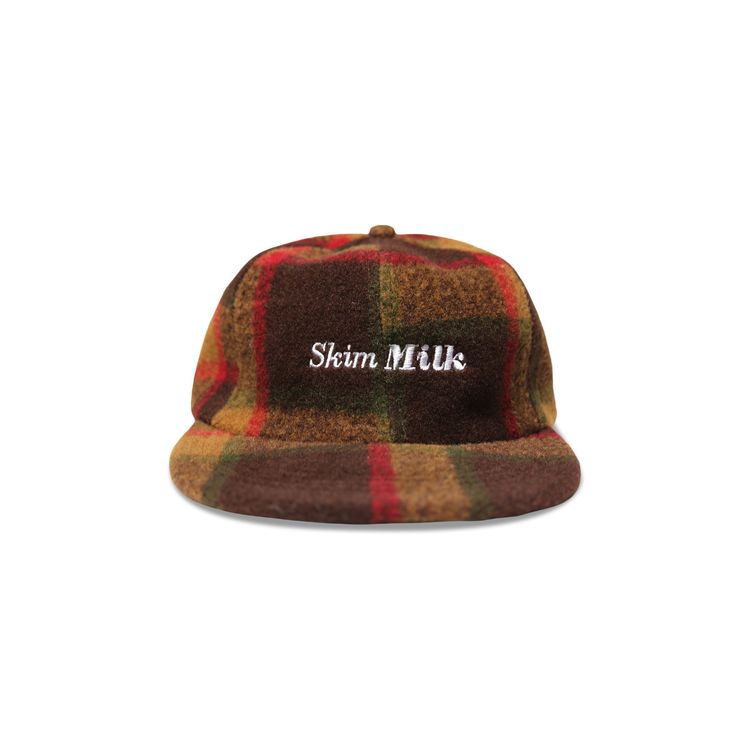 Buy Skim Milk Logo Wool Cap 'Plaid' - SKI W PLAI | GOAT