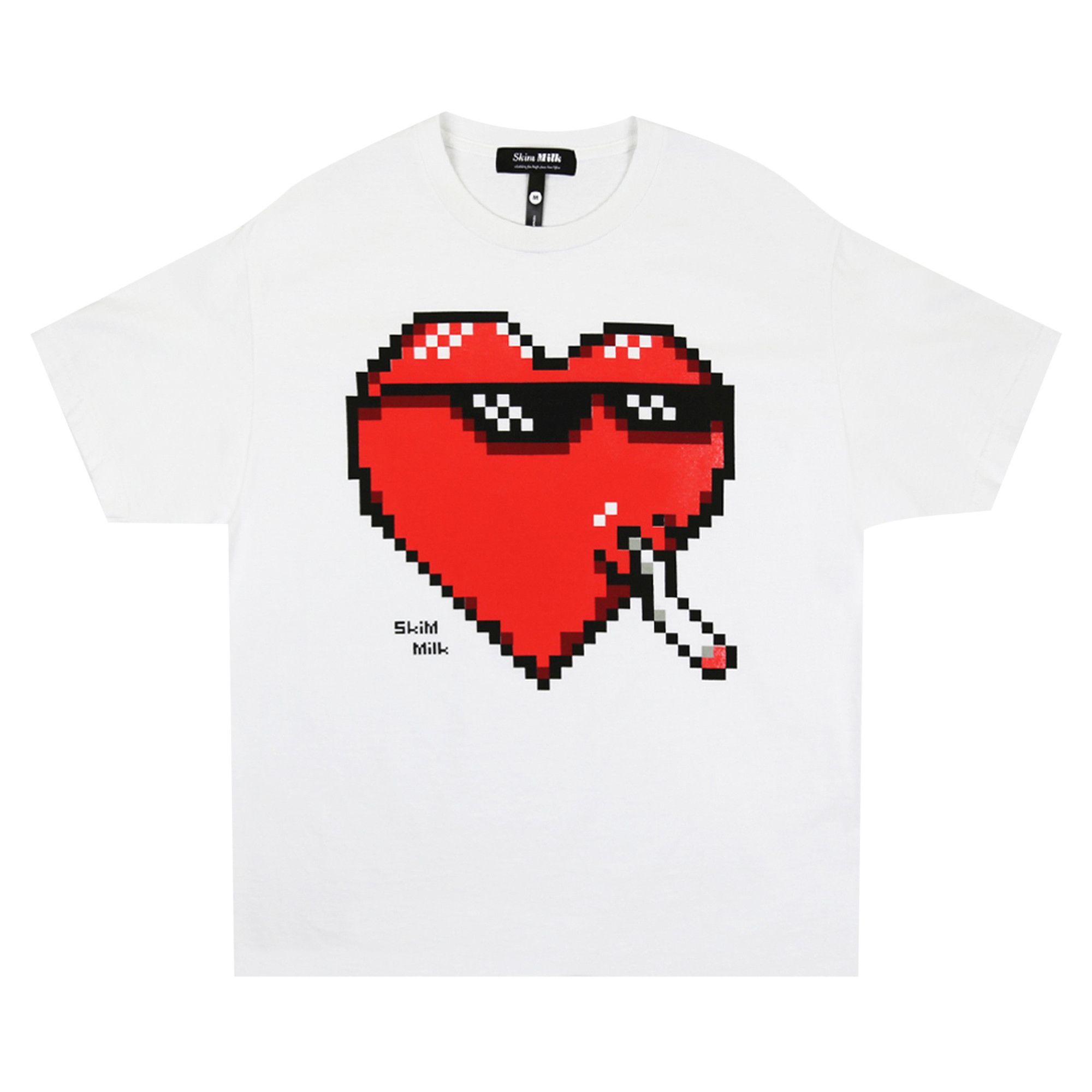 Buy Skim Milk Dank Love T-Shirt 'White' - DAN T WHIT | GOAT