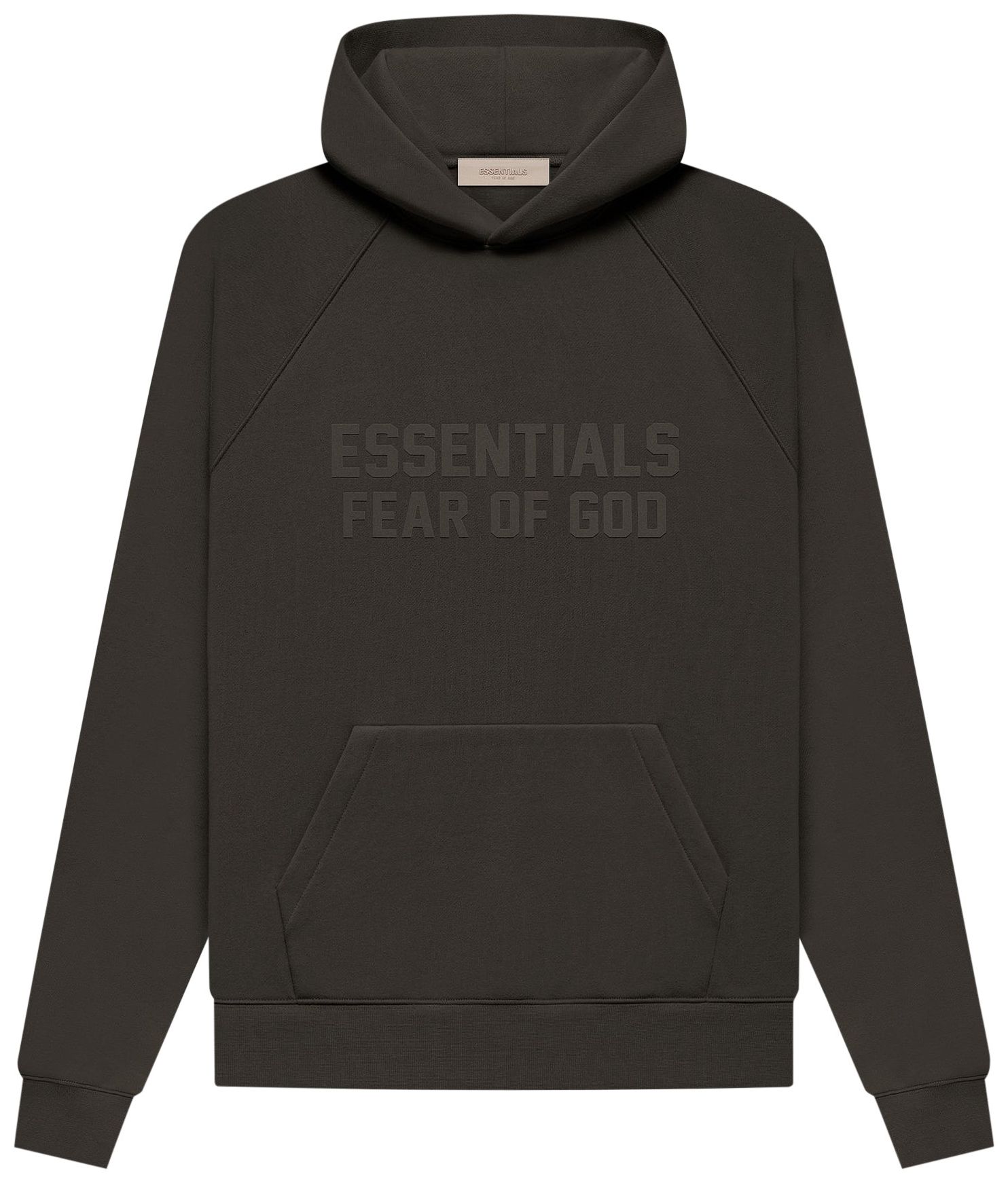 Buy Fear of God Essentials Hoodie 'Off Black' - 192SU222055F | GOAT