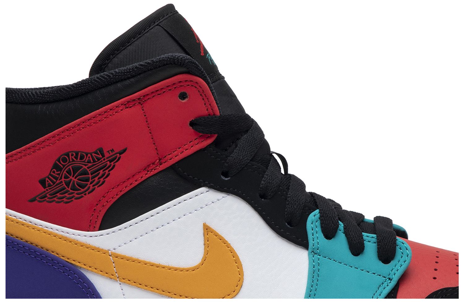 Buy Air Jordan 1 Mid 'Multi-Color' - 554724 125 | GOAT