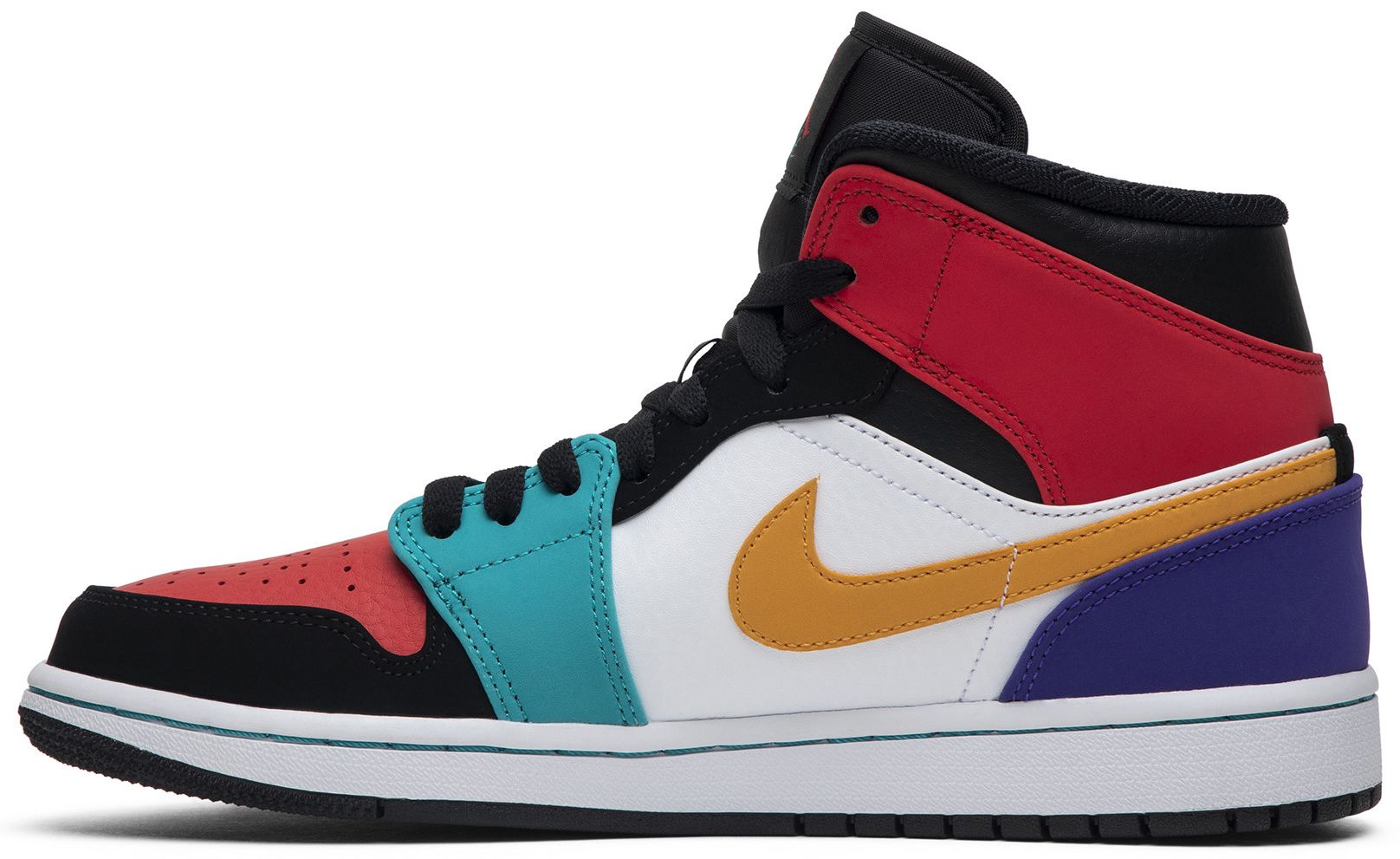Buy Air Jordan 1 Mid 'Multi-Color' - 554724 125 | GOAT