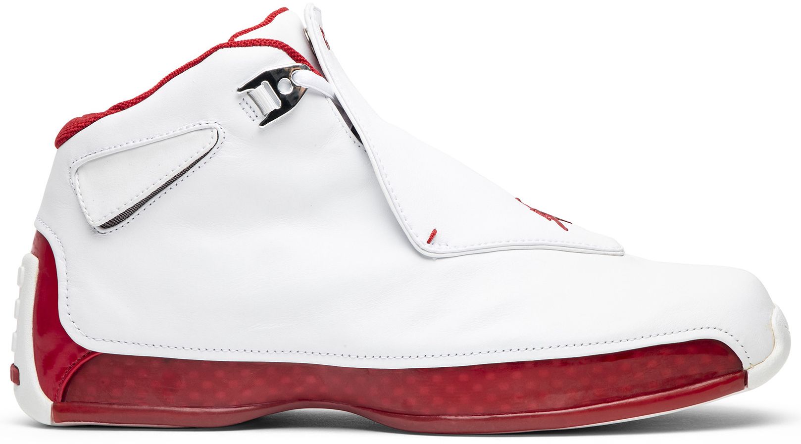 Buy Air Jordan 18 OG 'White Varsity Red' - 305869 161 | GOAT