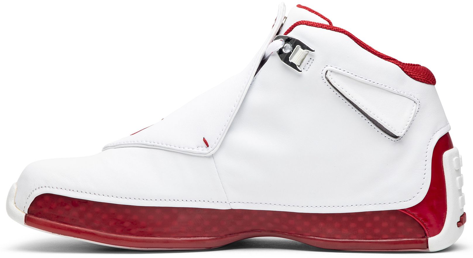Buy Air Jordan 18 OG 'White Varsity Red' - 305869 161 | GOAT