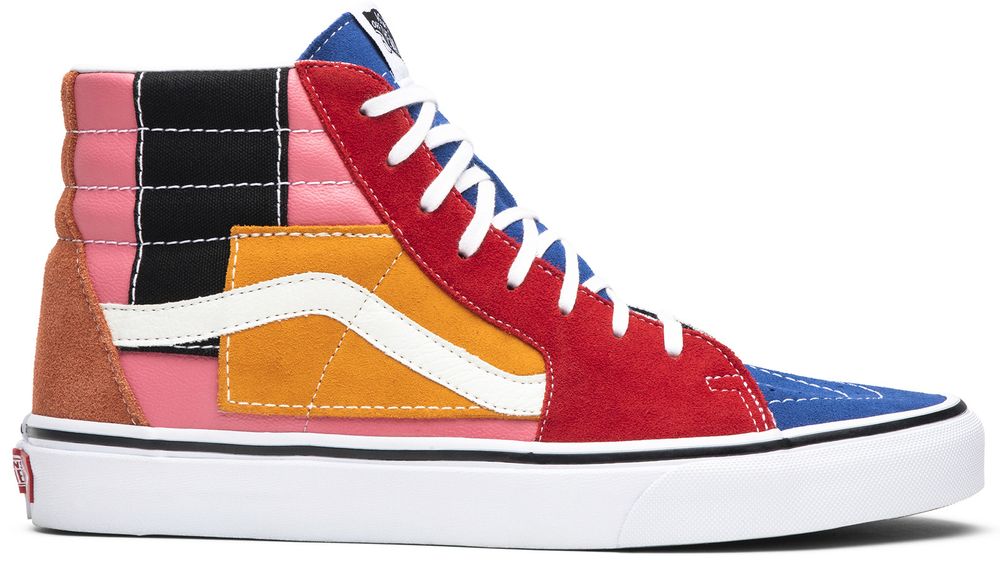 Buy Vans SK8-Hi 'Patchwork' - VN0A38GEVMF | GOAT