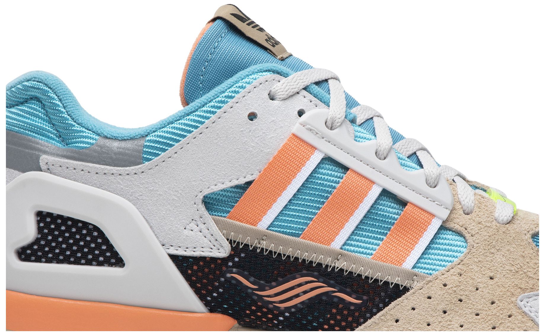 Buy Adidas ZX 10000C 'Grey Coral Blue' - EE9485 | GOAT