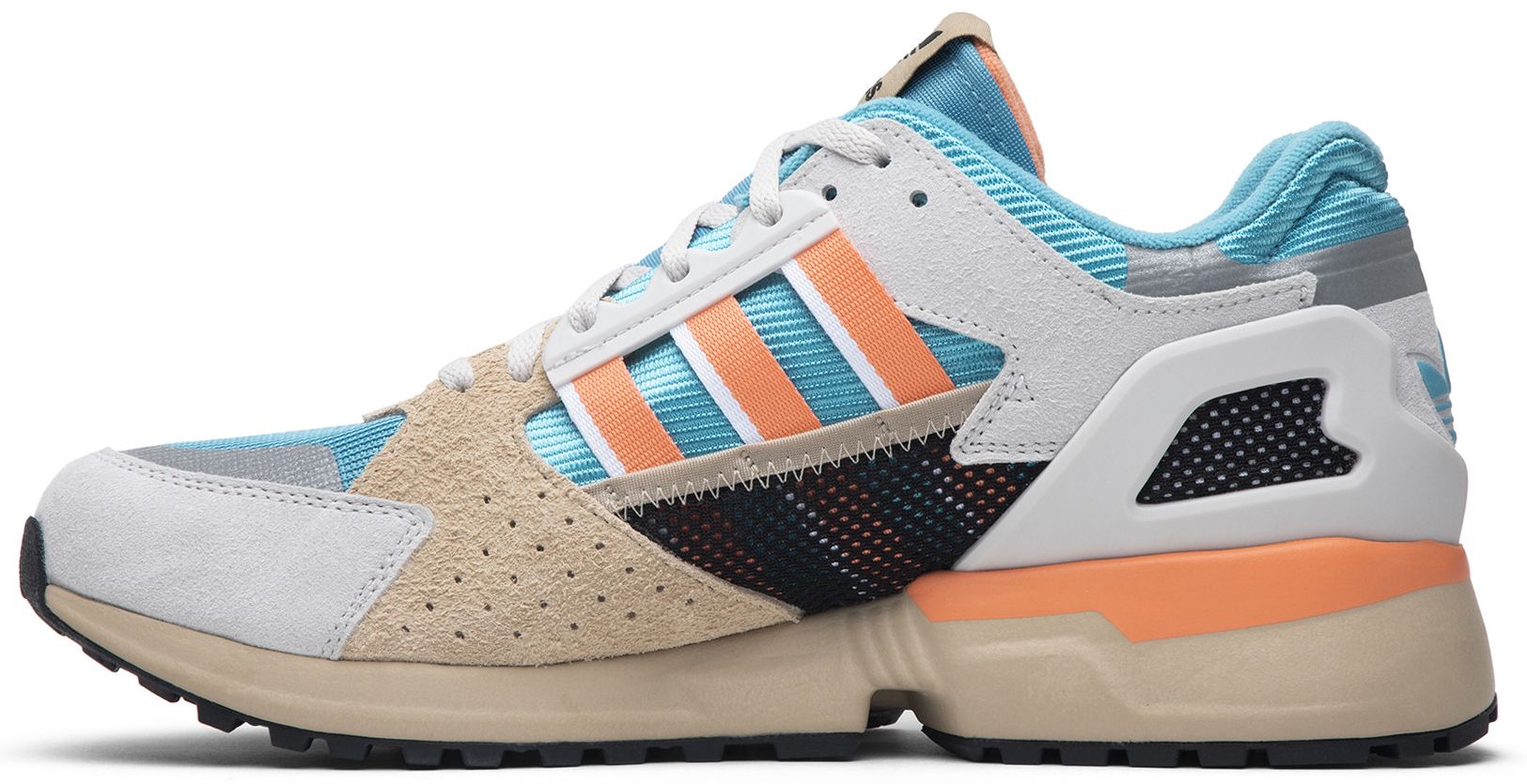 Buy Adidas ZX 10000C 'Grey Coral Blue' - EE9485 | GOAT