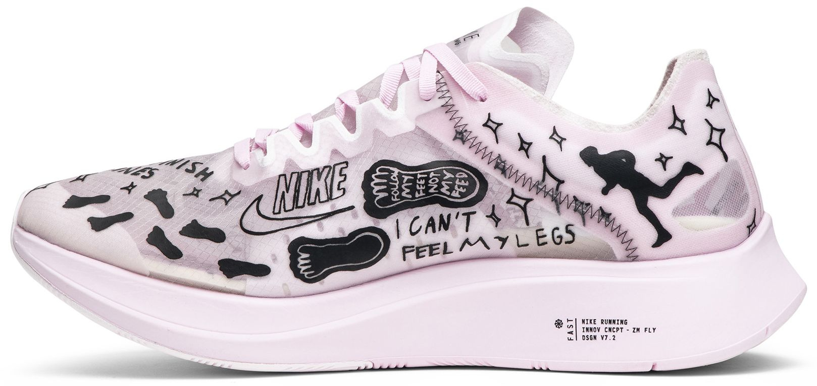 Buy Nathan Bell x Nike Zoom Fly SP 'Doodles' - AT5242 100 | GOAT