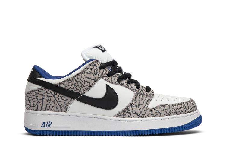 Buy Nike Supreme x Dunk Low Pro SB x Air Force 1 'White Cement ...