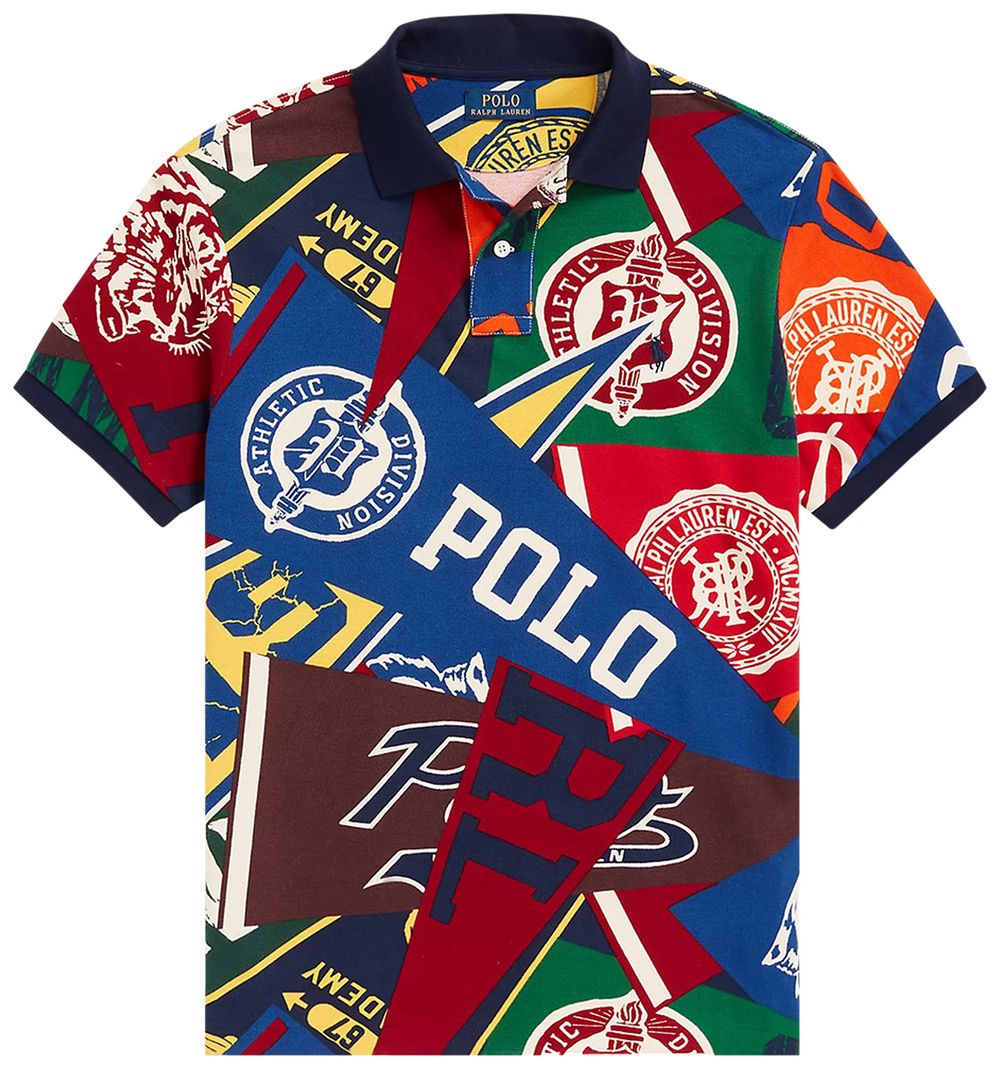 Buy Polo Ralph Lauren Short-Sleeve Mesh Print Polo 'Prep Rally ...