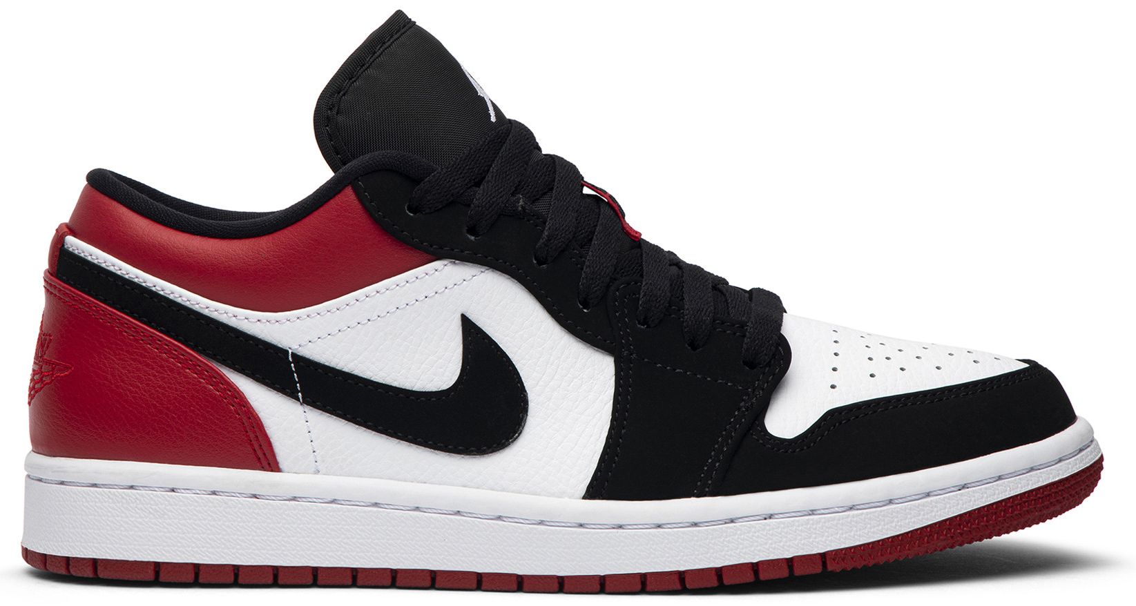 Buy Air Jordan 1 Low 'Black Toe' - 553558 116 | GOAT
