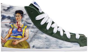 Buy Frida Kahlo x Vans OG SK8-Hi LX 'Las Dos Fridas' - VN0A4BVBTSL | GOAT