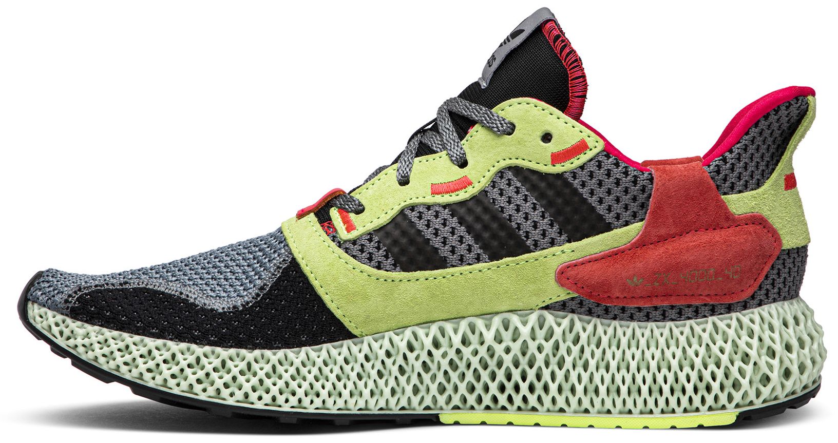 Buy Adidas ZX 4000 Futurecraft 4D 'Grey Yellow' - BD7927 | GOAT