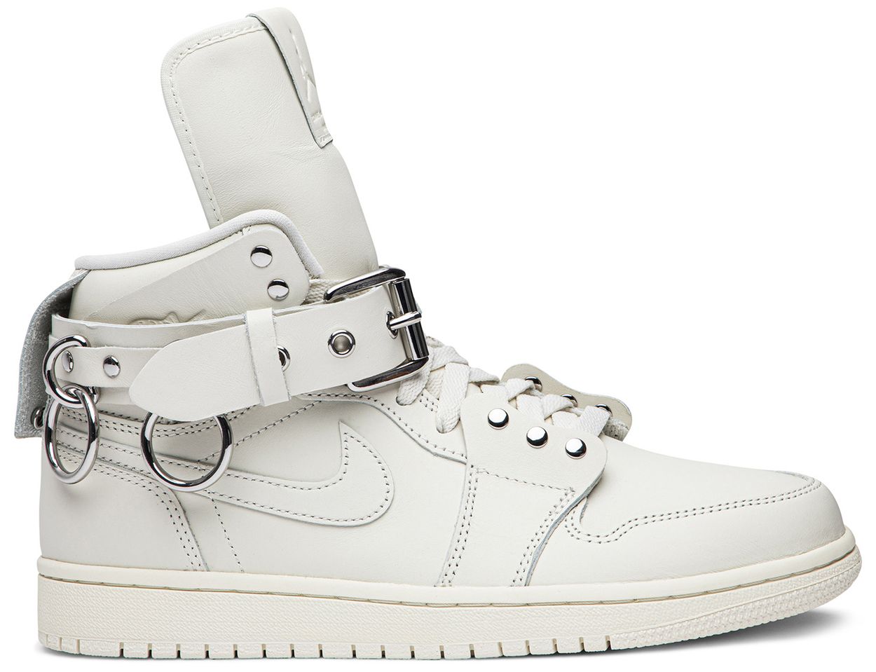 Buy Comme des Garçons x Air Jordan 1 Retro Strap High 'White' - CN5738 ...
