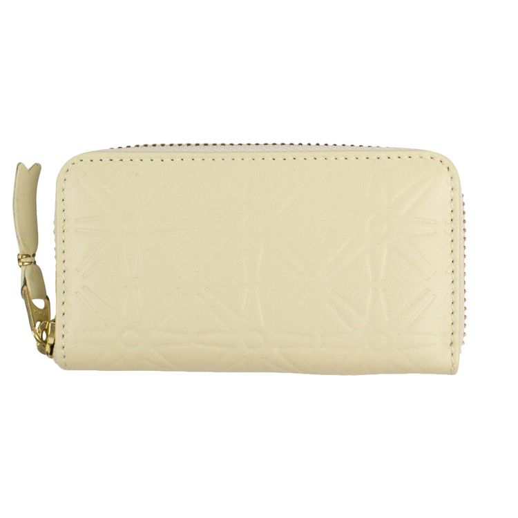 Buy Comme des Garçons Leather Star Embossed Mini Wallet Coin Purse ...