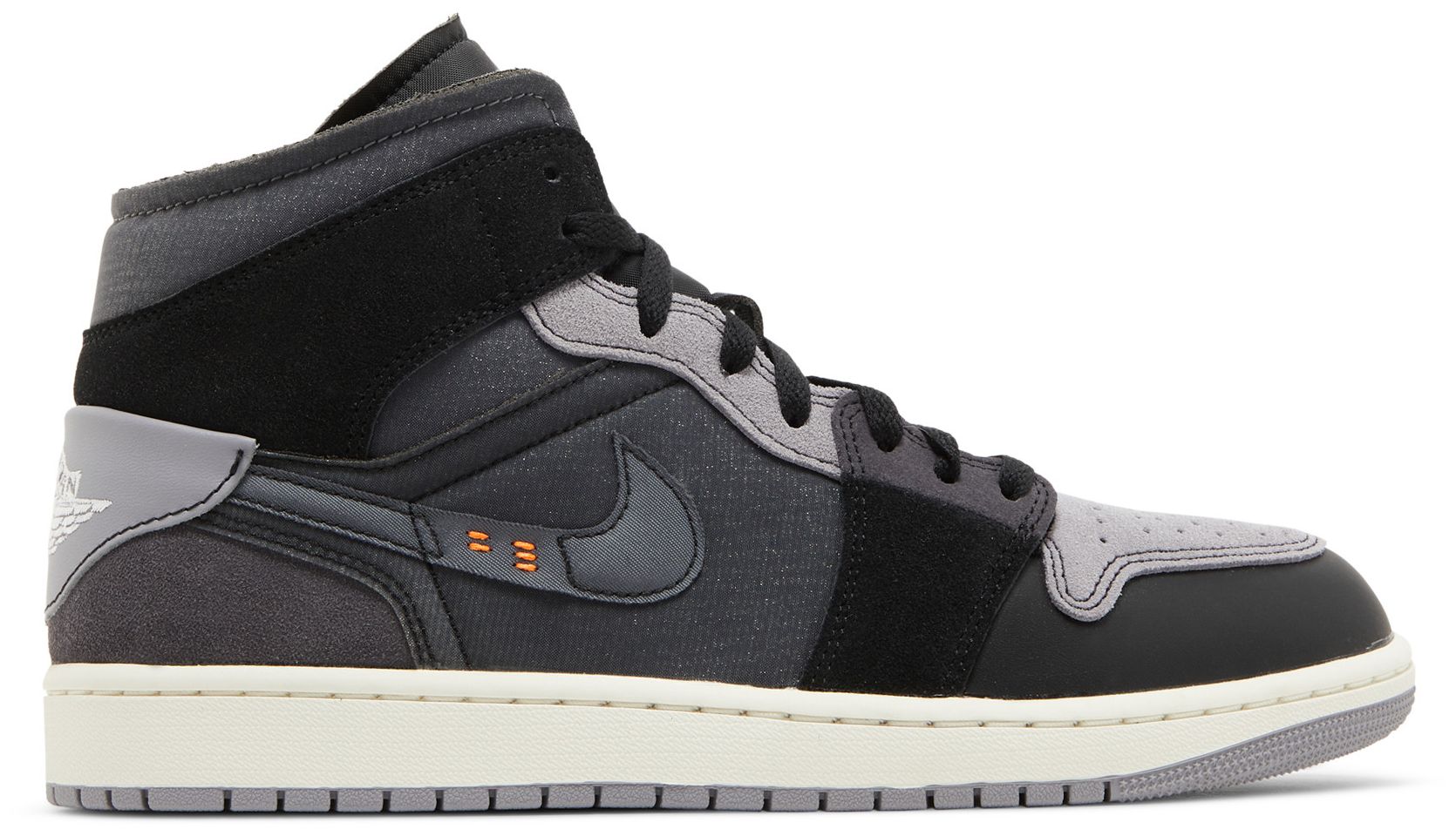 Buy Air Jordan 1 Mid SE Craft 'Inside Out - Black' - DM9652 001 | GOAT