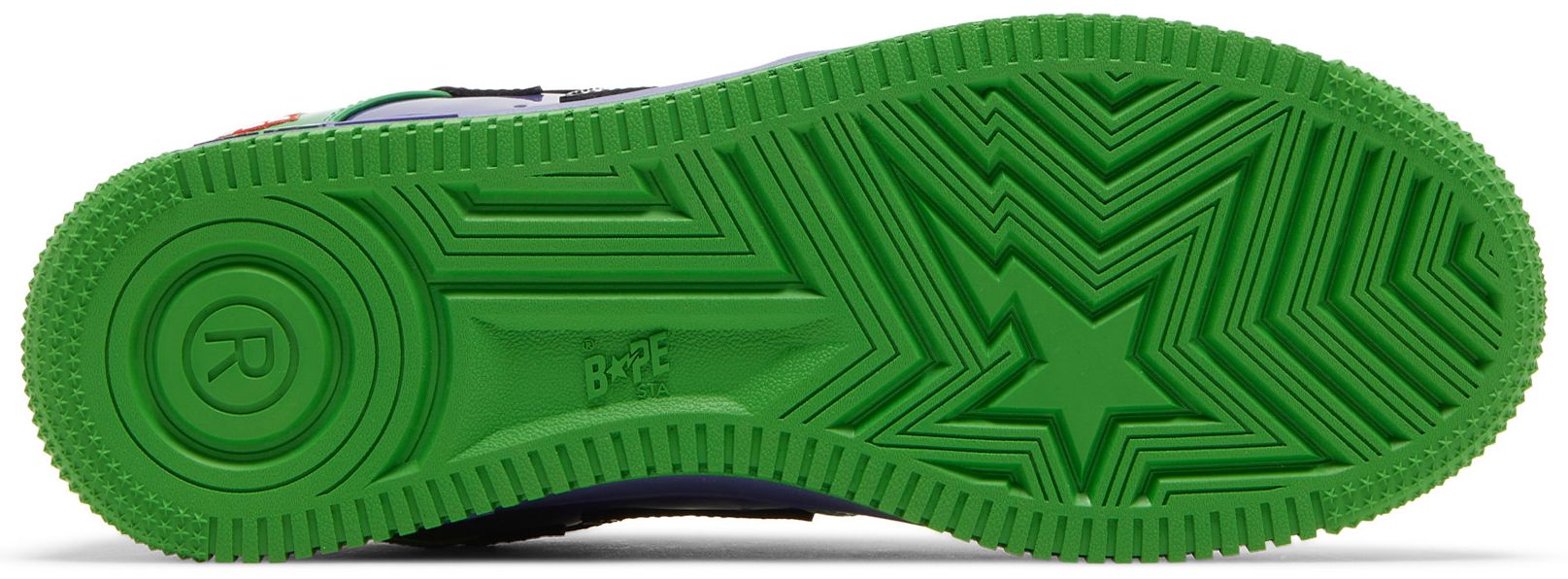 Buy Marvel x Bapesta 'Hulk' - 1I73191904 | GOAT