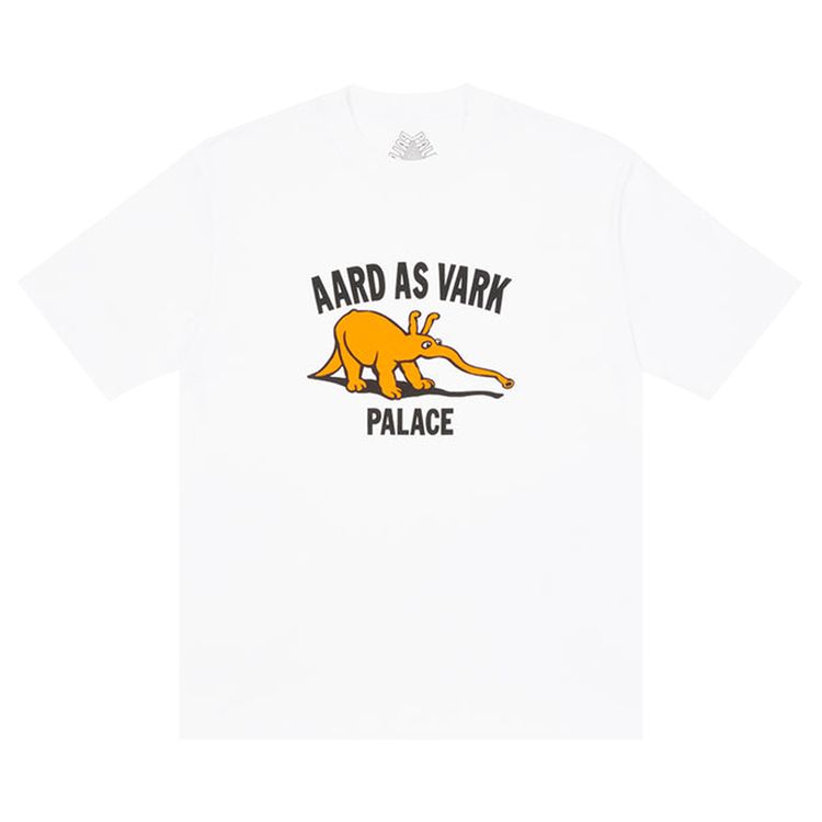 Buy Palace Aard As Vark T-Shirt 'White' - P23TS258 | GOAT