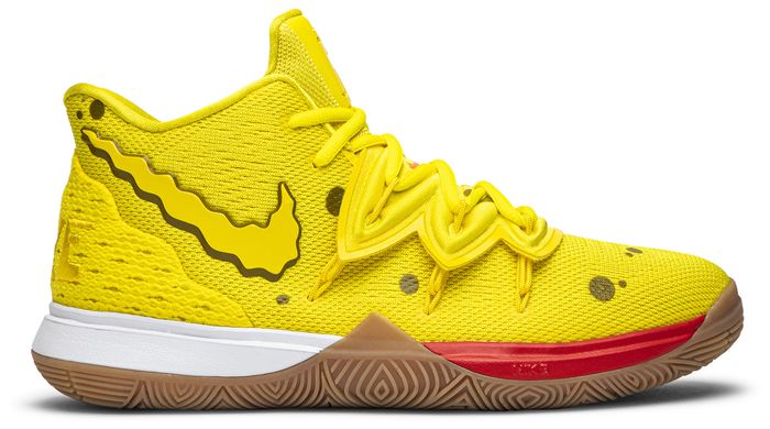 Buy SpongeBob SquarePants x Nike Kyrie 5 GS 'SpongeBob' - CJ7227 700 ...