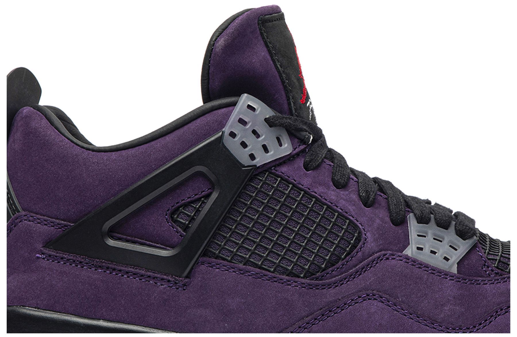 Buy Travis Scott x Air Jordan 4 Retro 'Purple Suede - White Midsole ...