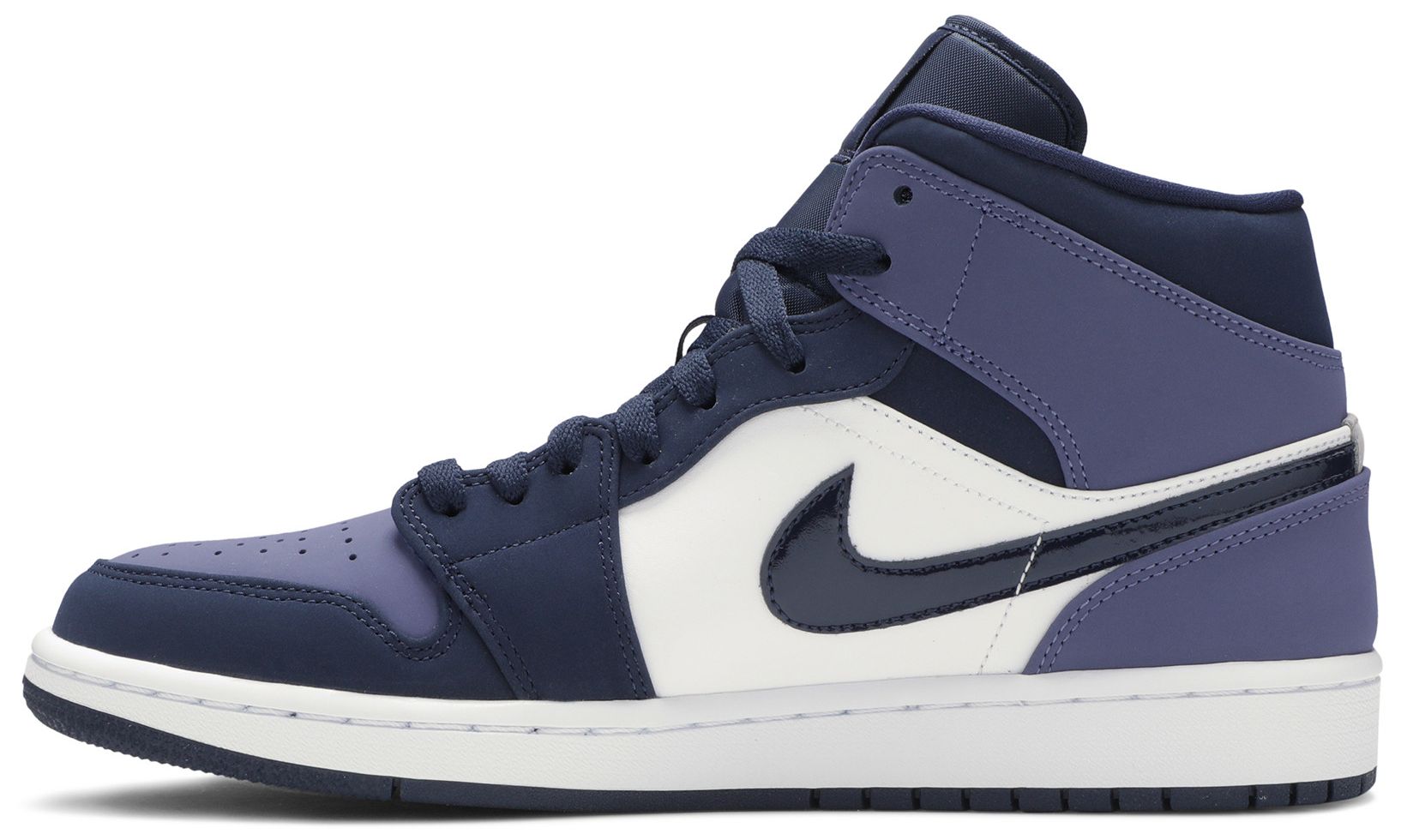 Buy Air Jordan 1 Mid 'Sanded Purple' - 554724 445 | GOAT