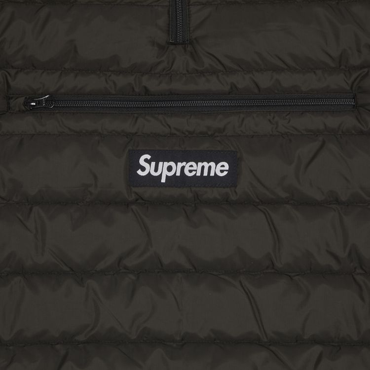 Buy Supreme Micro Down Half Zip Hooded Pullover 'Black' - FW22J70 BLACK ...