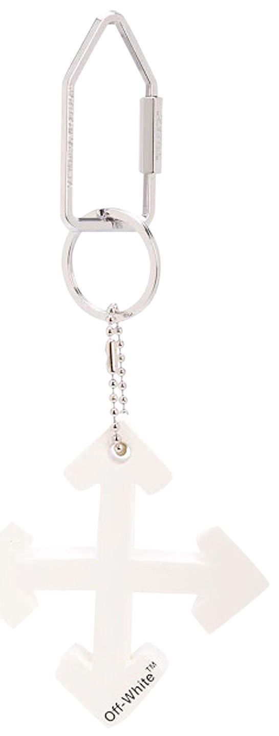 Buy Off-White Arrow Keyring 'White' - OWNF003F19D830500100 | GOAT CA