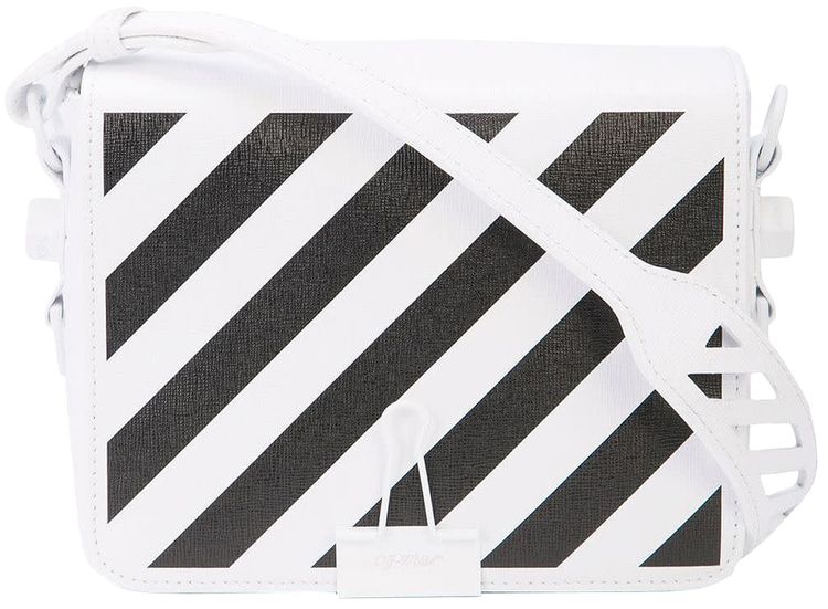 Buy Off-White Diagonal Flap Bag 'White' - OWNA011S194230670110 | GOAT