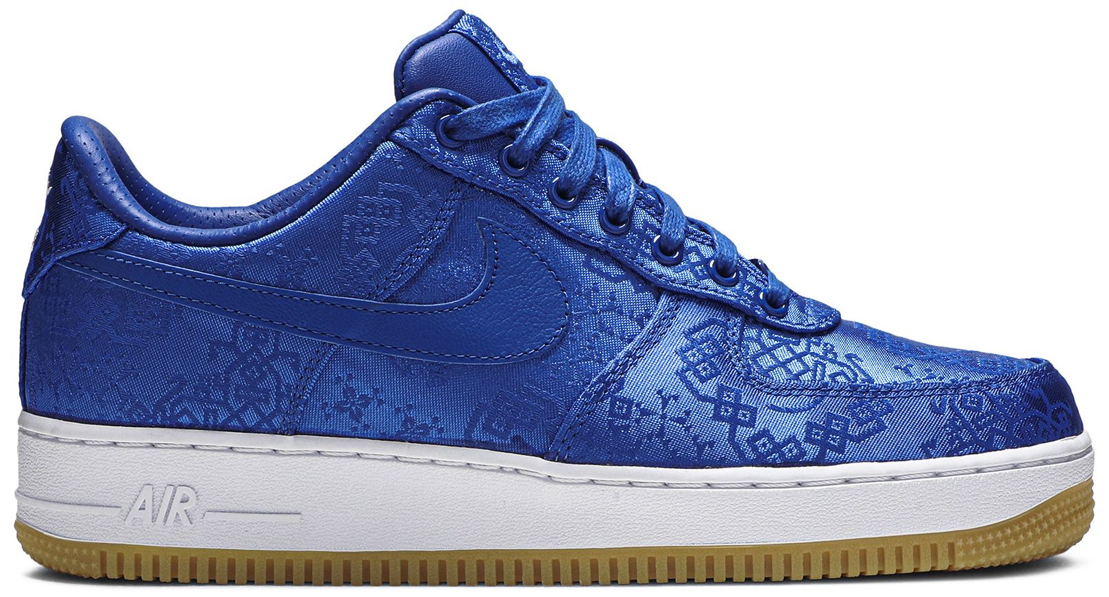 Buy CLOT x Nike Air Force 1 PRM 'Royal Silk' - CJ5290 400 | GOAT
